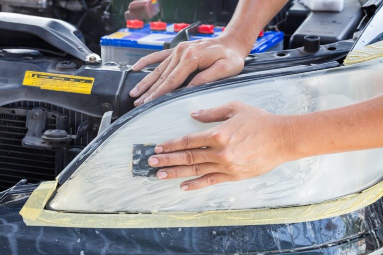 How to Clean Foggy or Oxidized Headlights - In The Garage with CarParts.com