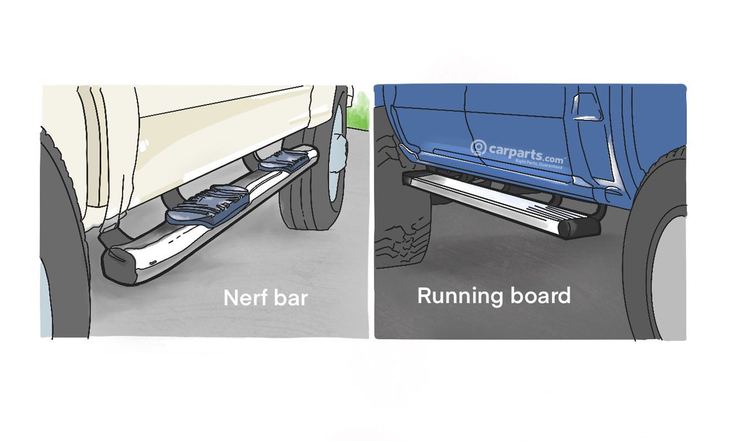 Nerf Bars vs. Running Boards: What’s the Difference - In The Garage ...
