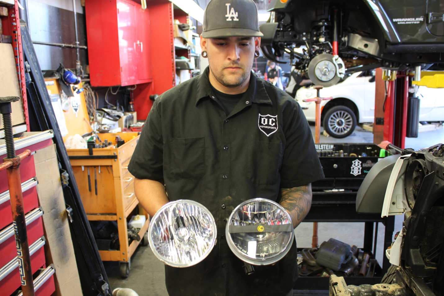 EPISODE 7: KC HILITES LED Headlight Install - In The Garage with ...
