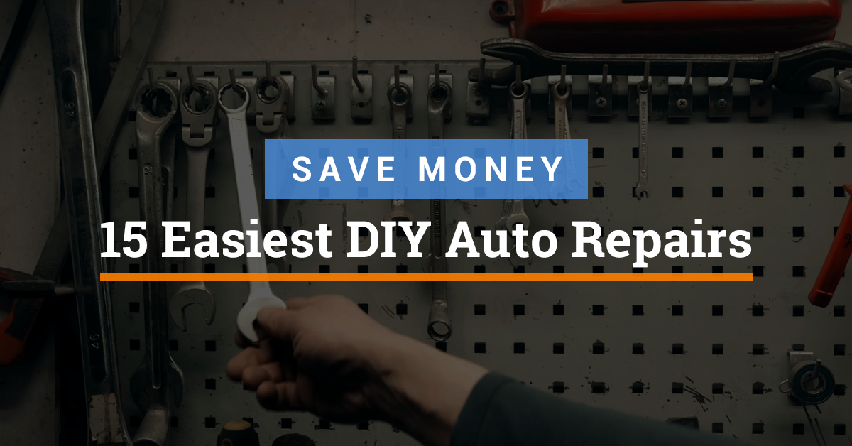 15 Easiest DIY Auto Repairs [Guides Included]