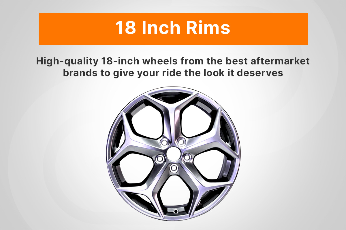 18 Inch Rims - OE Replacement, Performance | CarParts.com