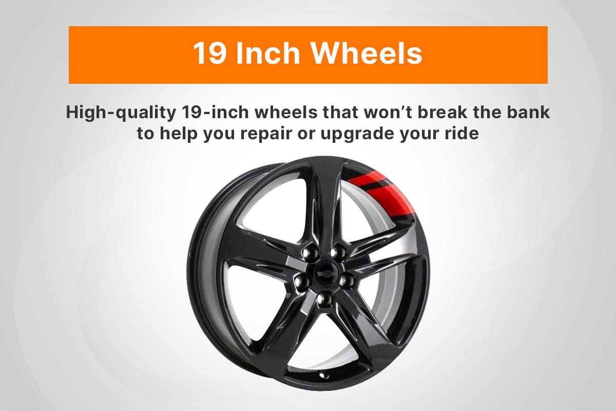 19 Inch Wheels - OE Replacement, Performance | CarParts.com