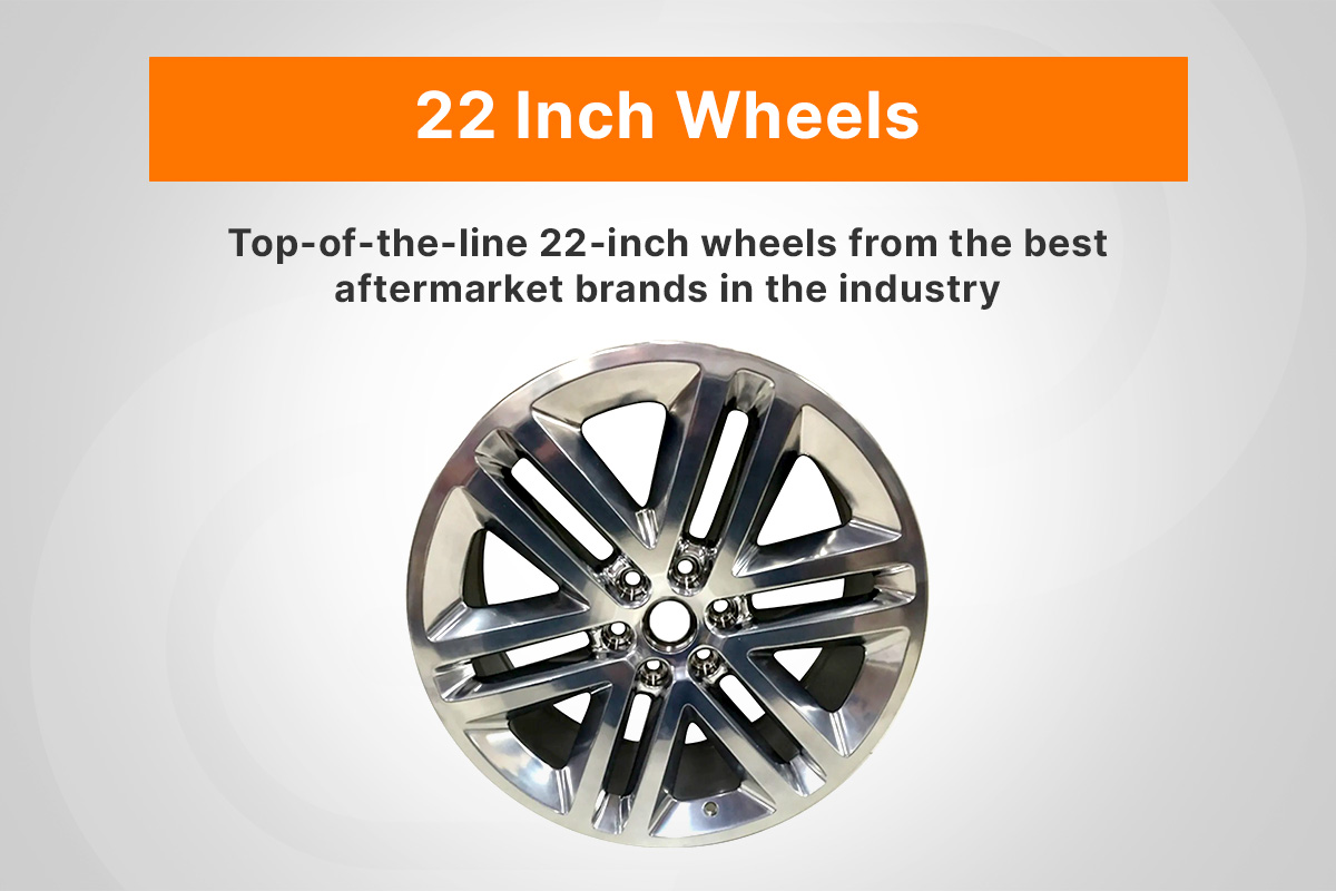 22 Inch Wheels - OE Replacement, Performance | CarParts.com