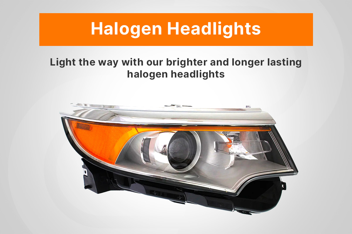 Halogen Headlights - Driver Side, Passenger Side | CarParts.com
