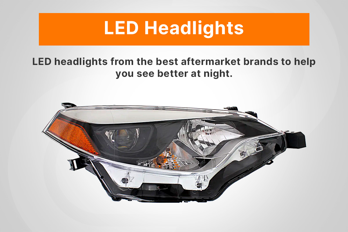 LED Headlights - Driver Side, Passenger Side | CarParts.com