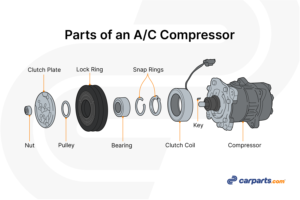 Where is the A/C Compressor Located? - In The Garage with CarParts.com