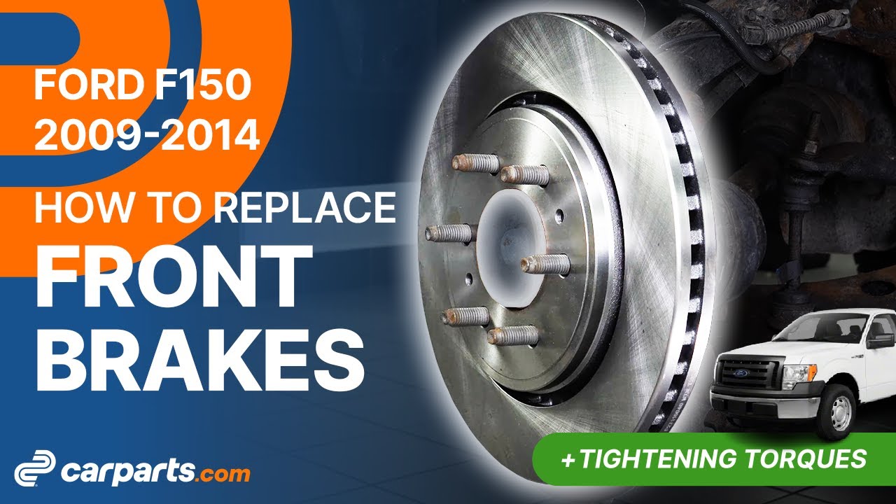 How to Replace Front Brakes: 2009-2014 Ford F-150 - In The Garage with ...