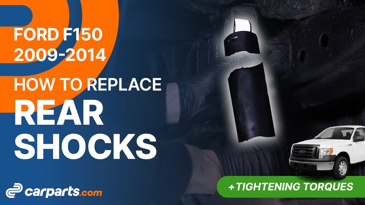 How to Replace Rear Shock: 2009-2014 Ford F-150 - In The Garage with ...