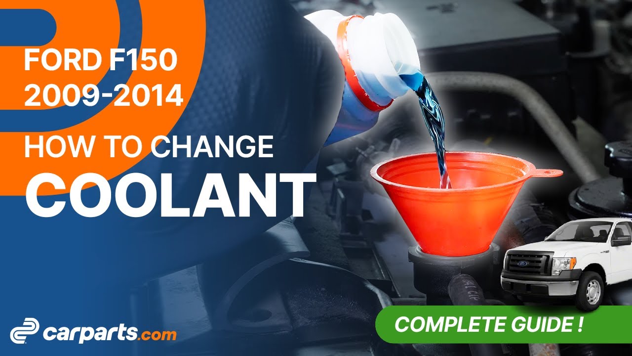 How to Change the Coolant: 2009-2014 Ford F-150 - In The Garage with ...