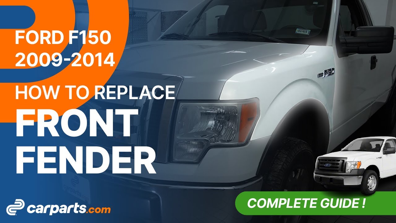 How to replace the Front Fender: 2009-2014 Ford F-150 - In The Garage ...