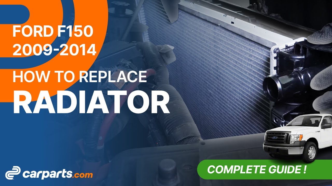 How to Replace the Radiator: 2009-2014 Ford F-150 - In The Garage with ...
