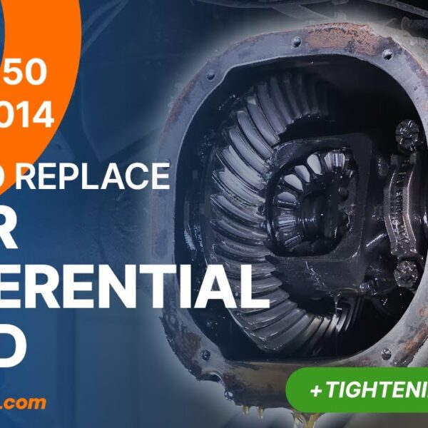 Helpful Tips For Differential Fluid Change - In The Garage with ...