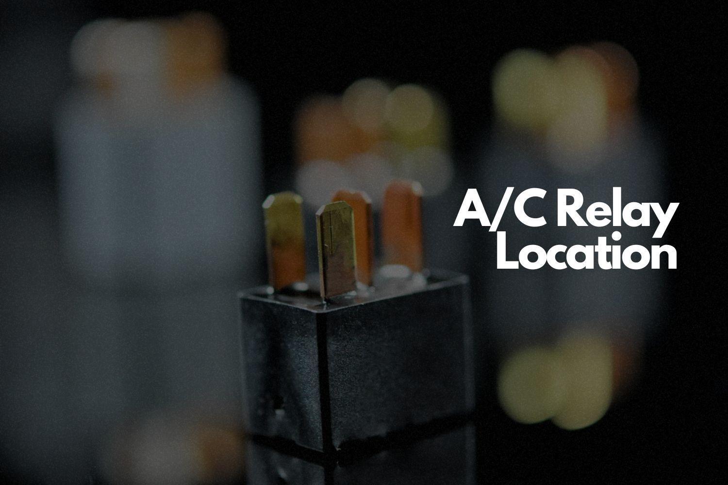 Where Is the A/C Relay Located? - In The Garage with CarParts.com