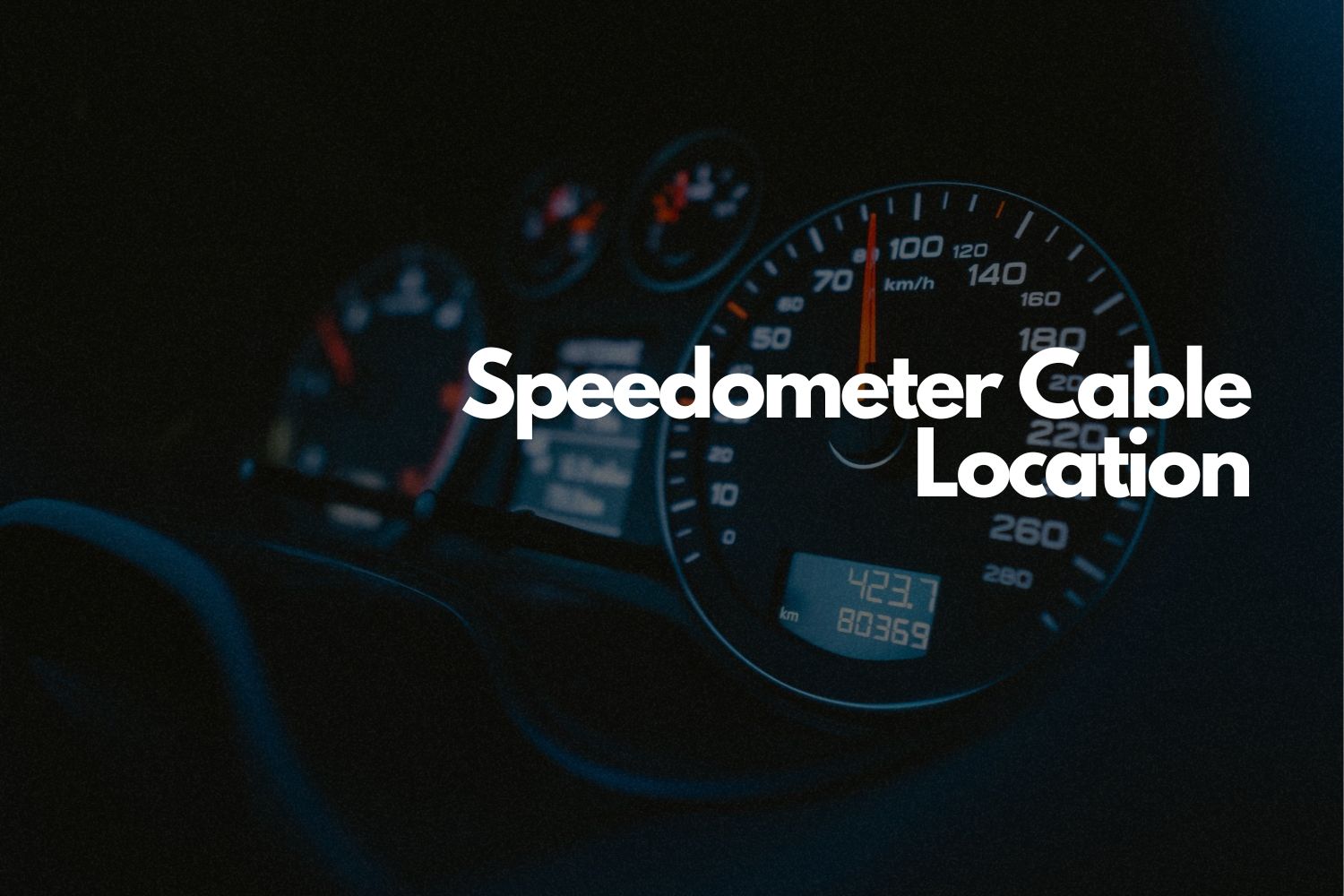 Where Is the Speedometer Cable Located? - In The Garage with CarParts.com