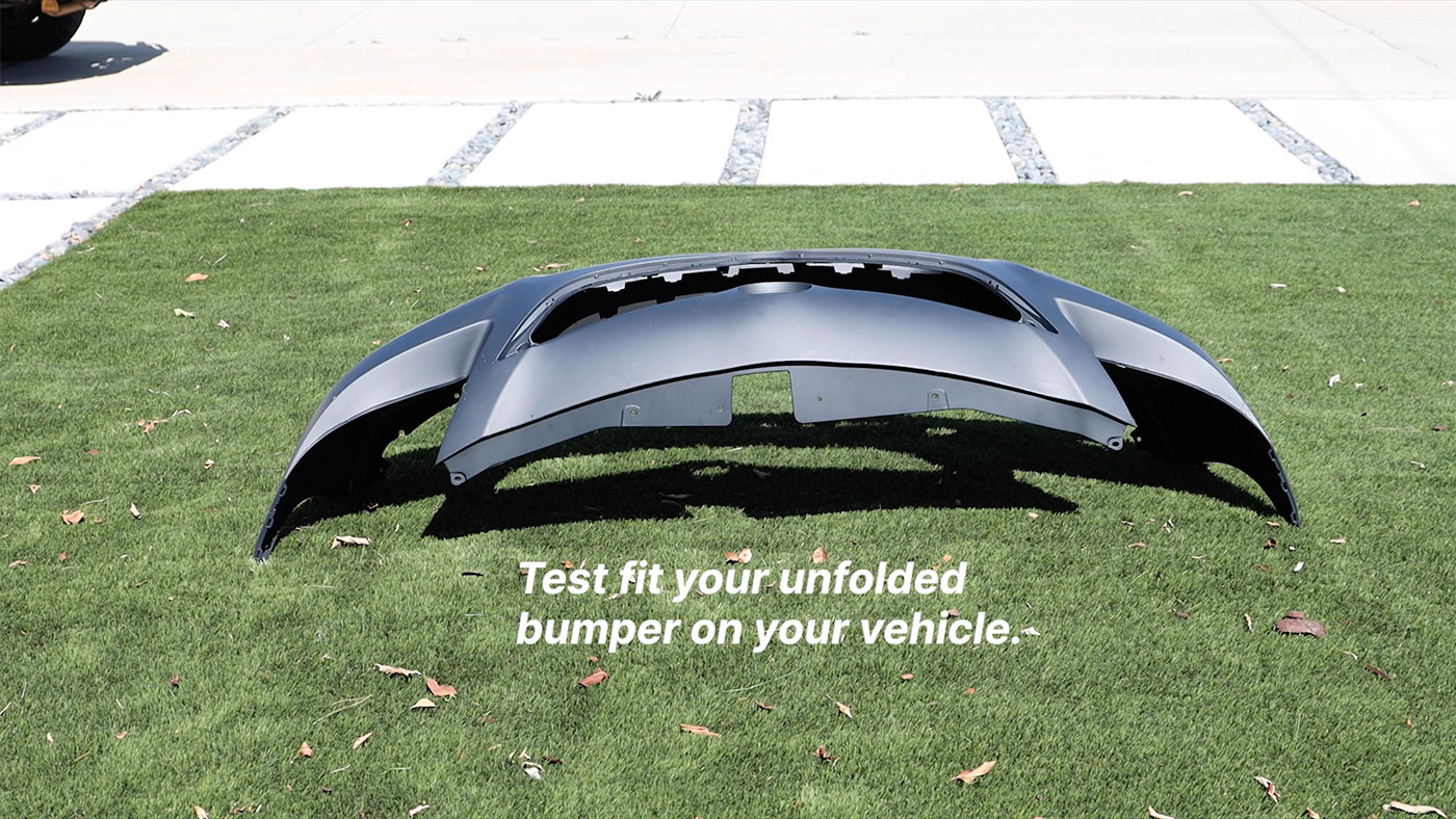 How to Unfold & Prep Your Bumper Cover for Installation - In The Garage ...