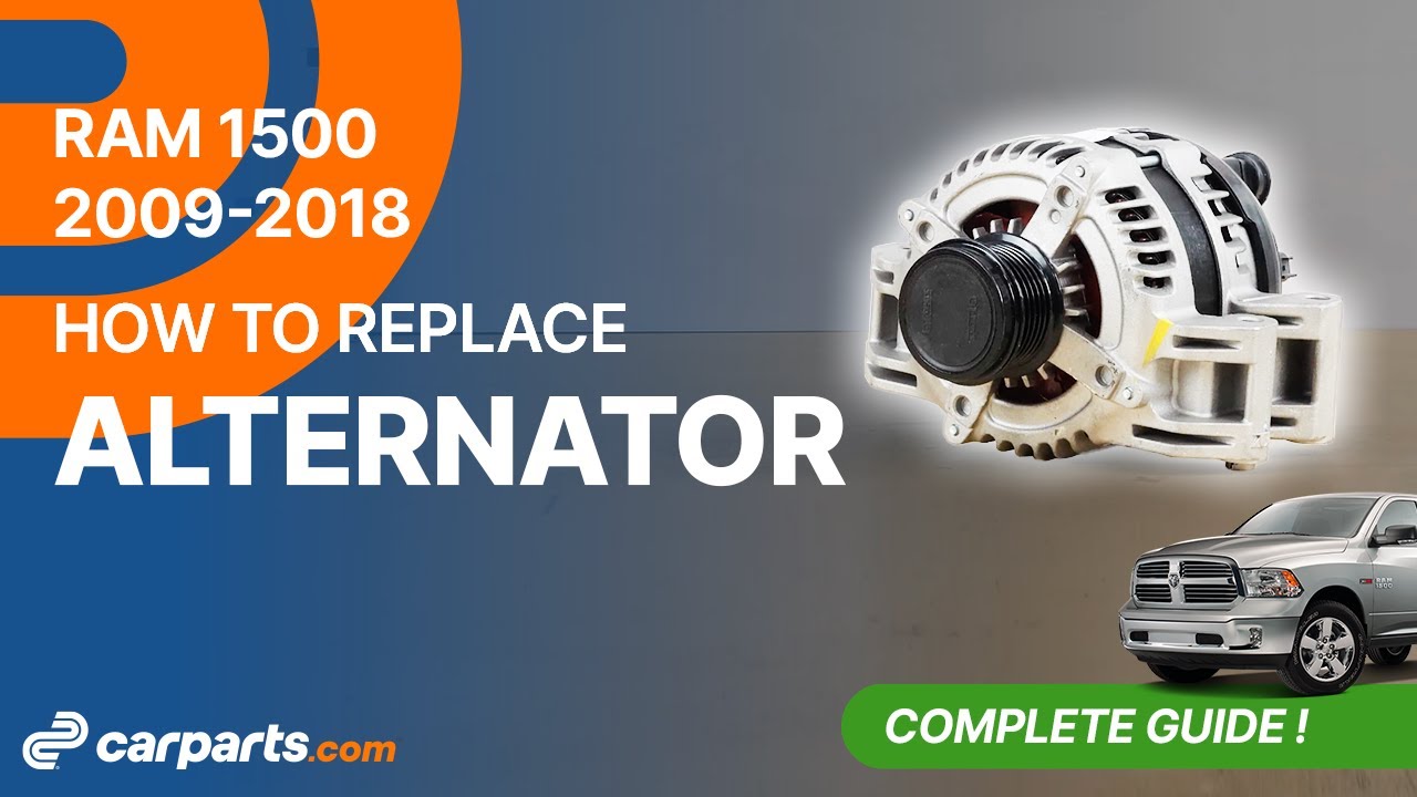 How to Replace Alternator: 2009-2018 Dodge RAM 1500 - In The Garage ...