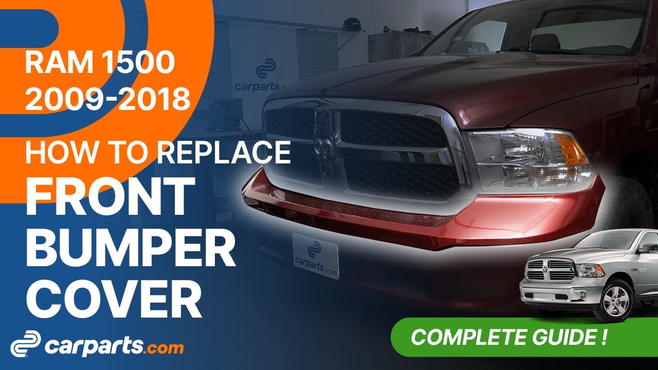 How to Replace Front Bumper Cover: 2009-2018 Dodge RAM 1500 - In The ...