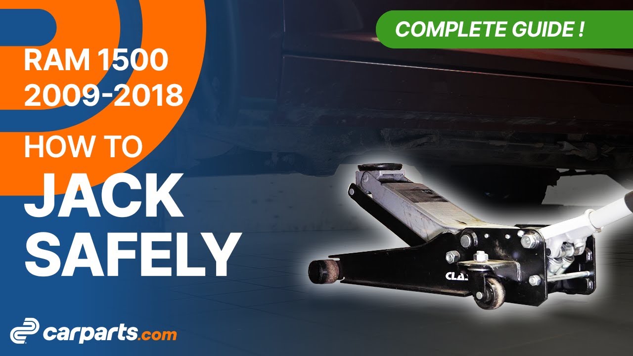 How to Jack Your 2009-2018 Dodge RAM 1500 - In The Garage with CarParts.com