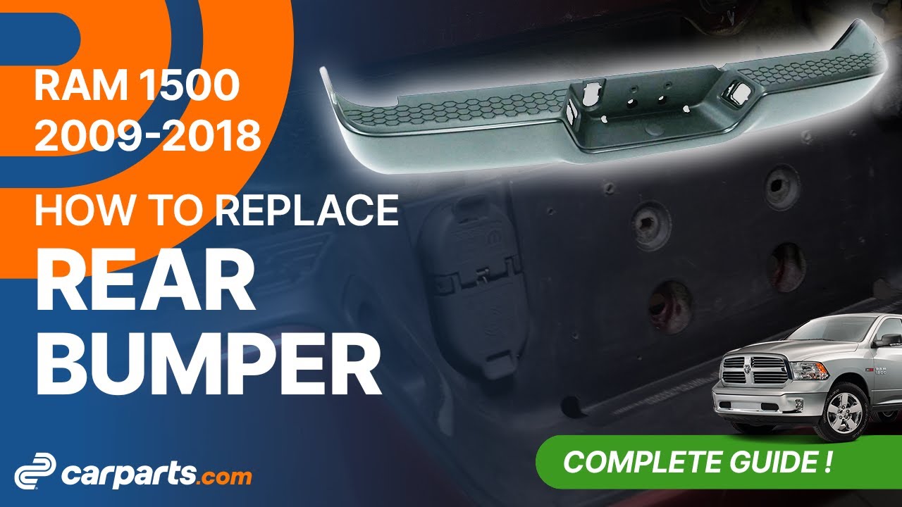 How to Replace Rear Bumper: 2009-2018 Dodge RAM 1500 - In The Garage ...
