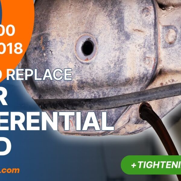 Helpful Tips For Differential Fluid Change - In The Garage with ...
