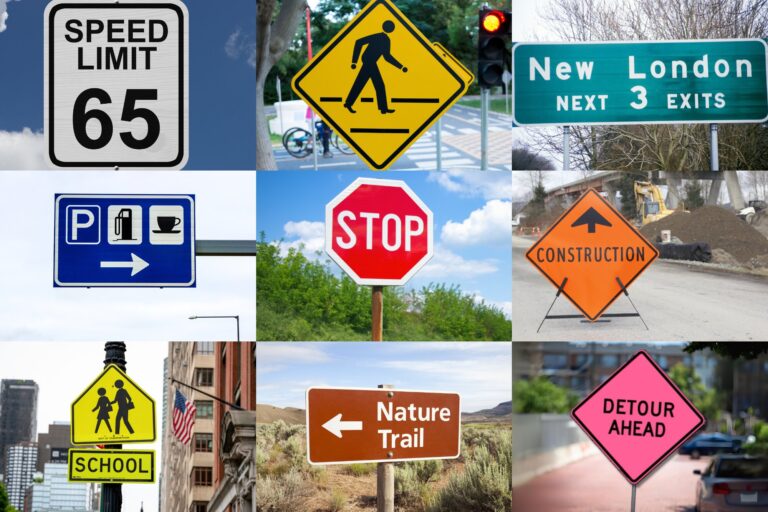 Road Sign Colors and What They Mean - In The Garage with CarParts.com
