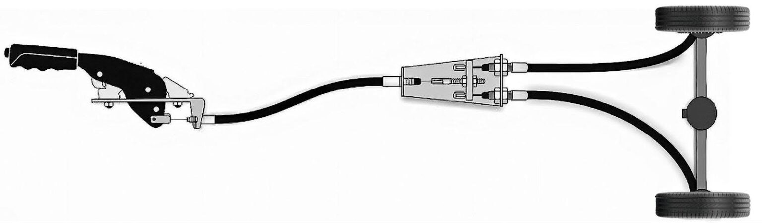How to Attach Emergency (Park) Brake Cables? - In The Garage with ...