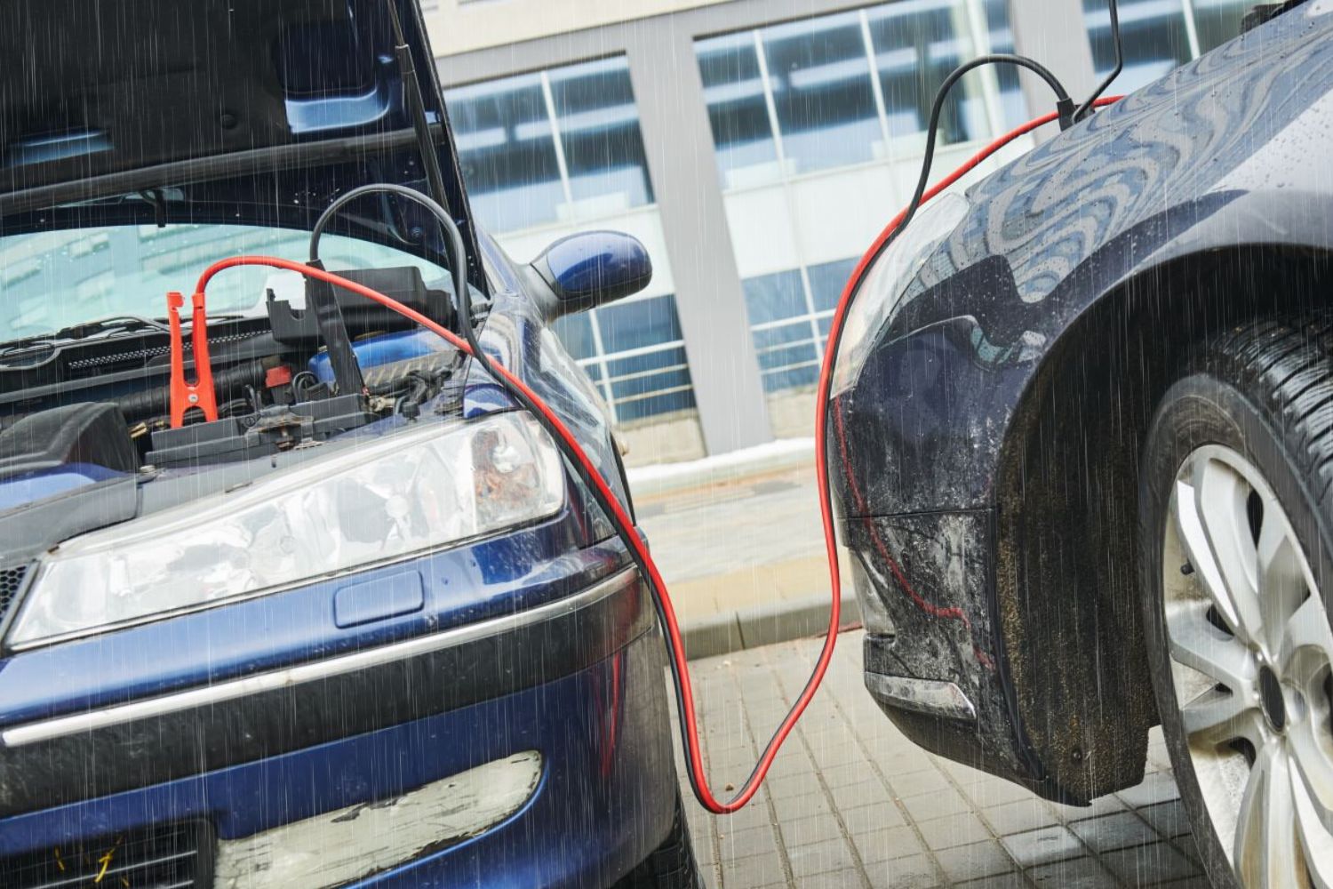 Can You Jump a Car in the Rain? - In The Garage with CarParts.com