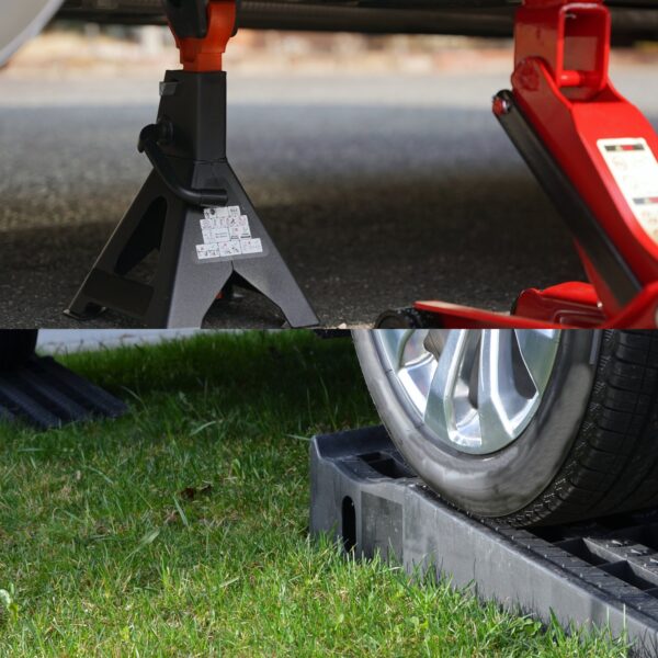 Step-By-Step Guide on How to Use Jack Stands Safely - In The Garage ...