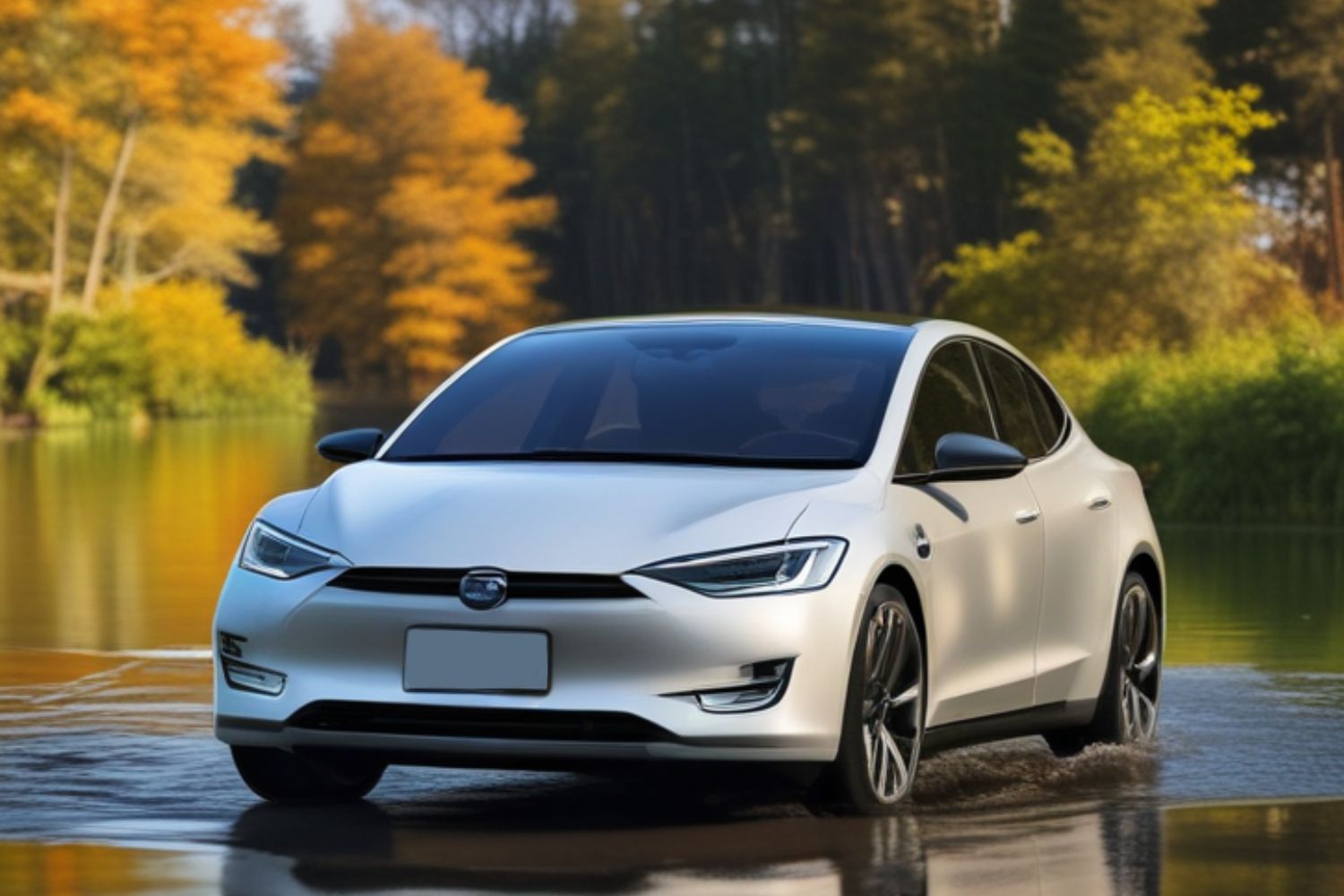 Can Electric Cars Drive Through Shallow Water Safely? - In The Garage ...