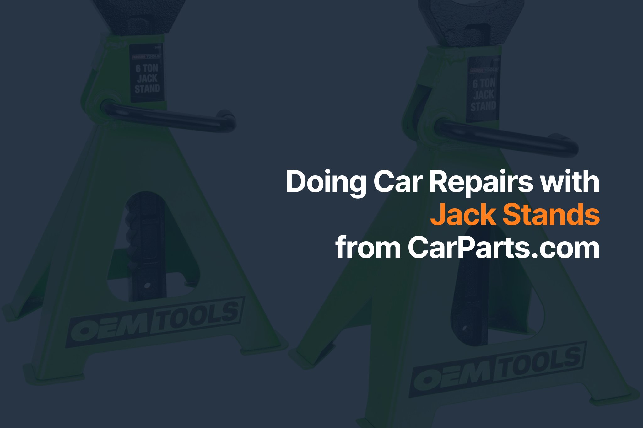Wayne Banga Completes His Car Repairs Safely with Jack Stands from ...