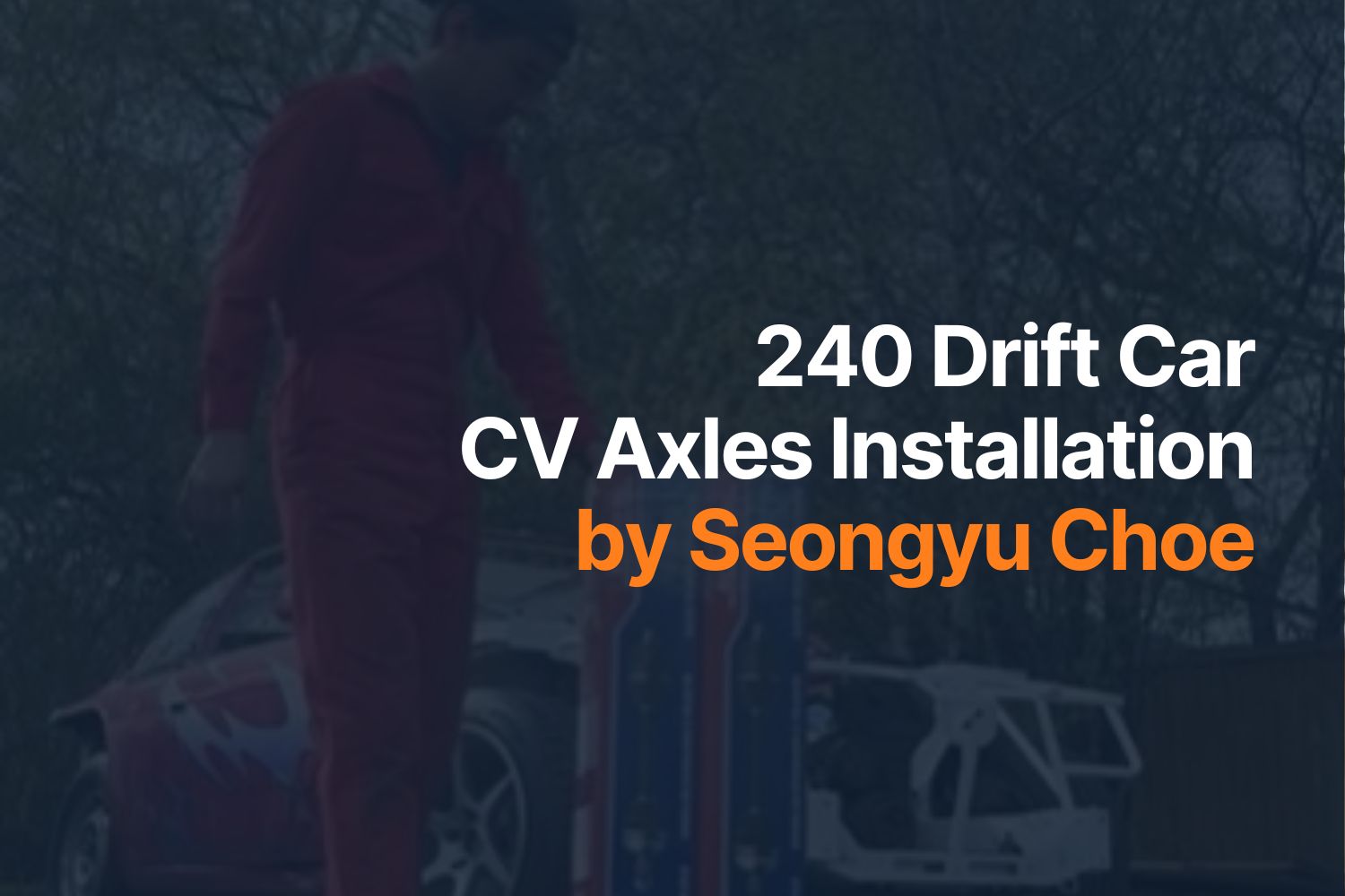 Seongyu Choe Easily Installs CV Axles From CarParts.com - In The Garage ...