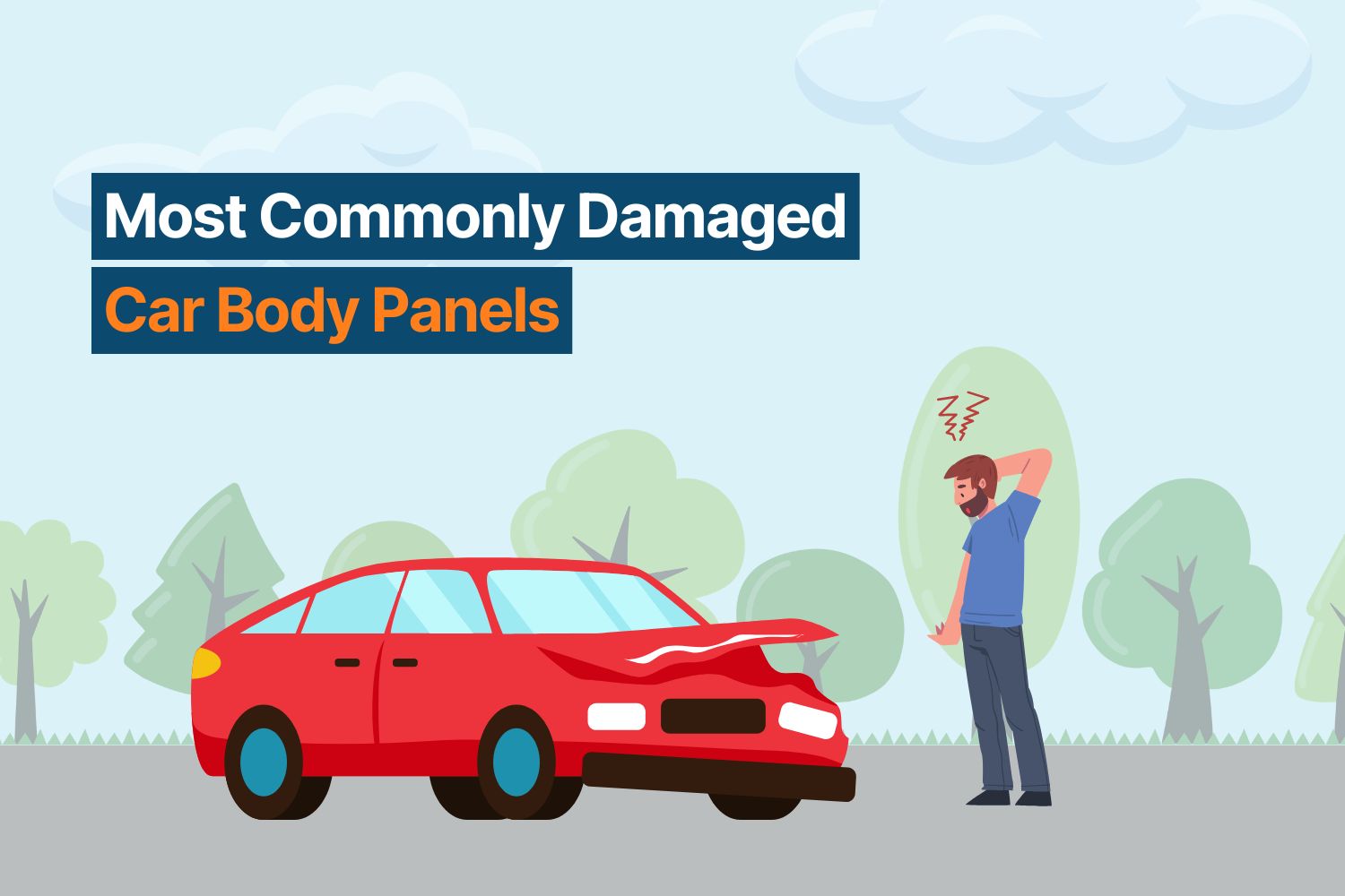 Most Commonly Damaged Car Body Panels - In The Garage with CarParts.com