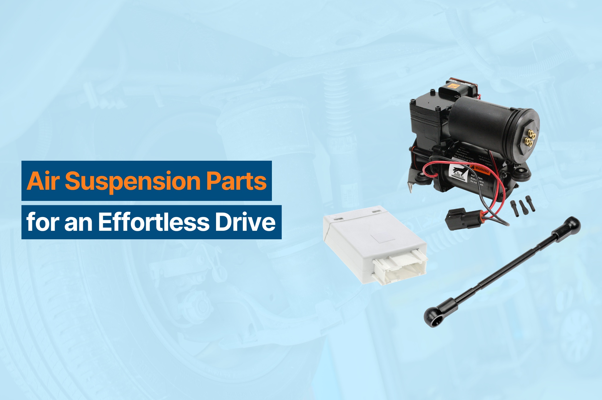 Lighter Than Air: Air Suspension Parts for an Effortless Drive - In The ...