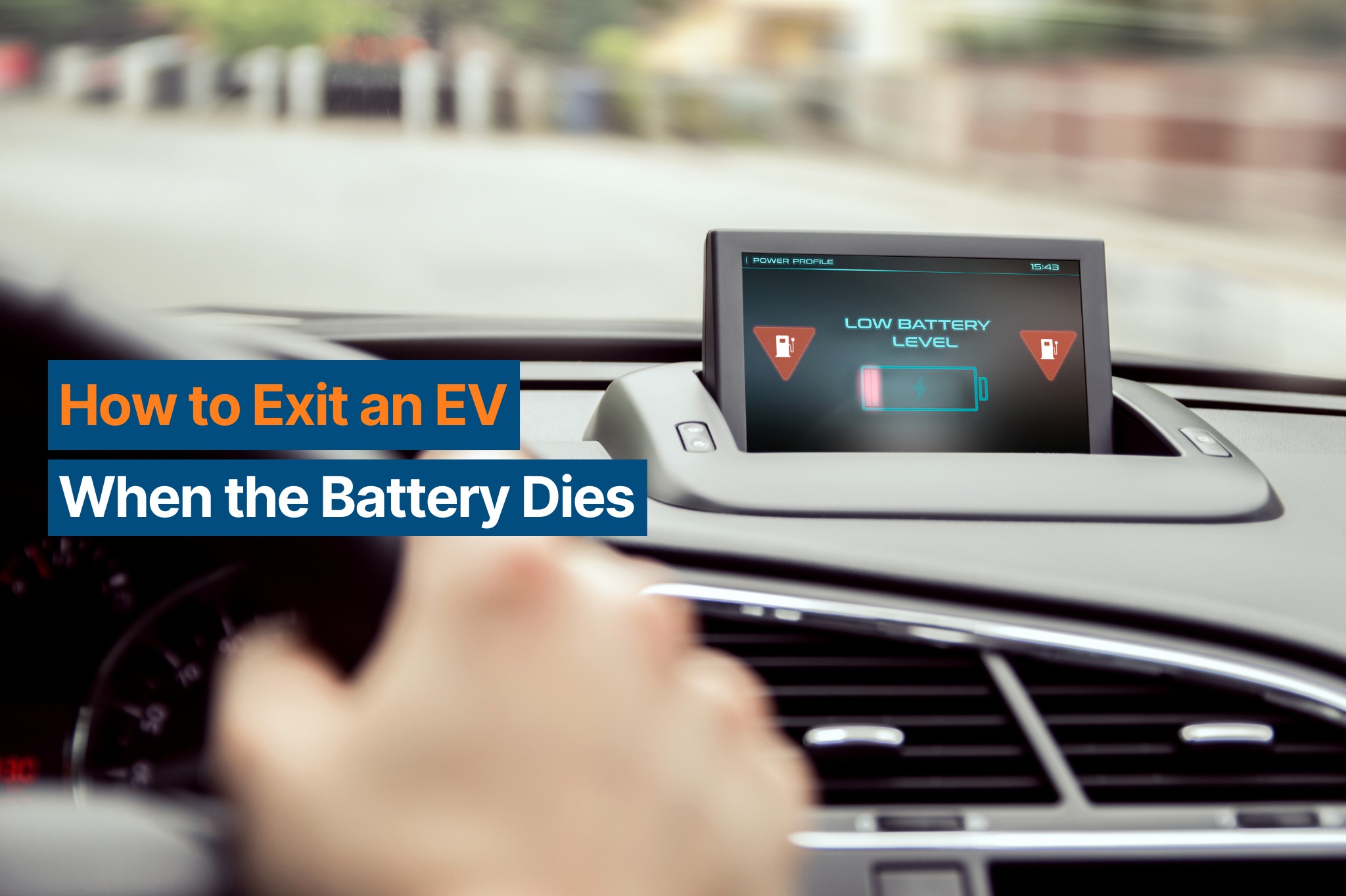 How to Exit an EV When the Battery Dies - In The Garage with CarParts.com