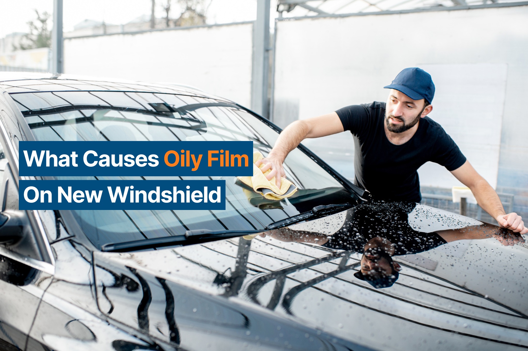 New Windshied Has An Oily Film On It