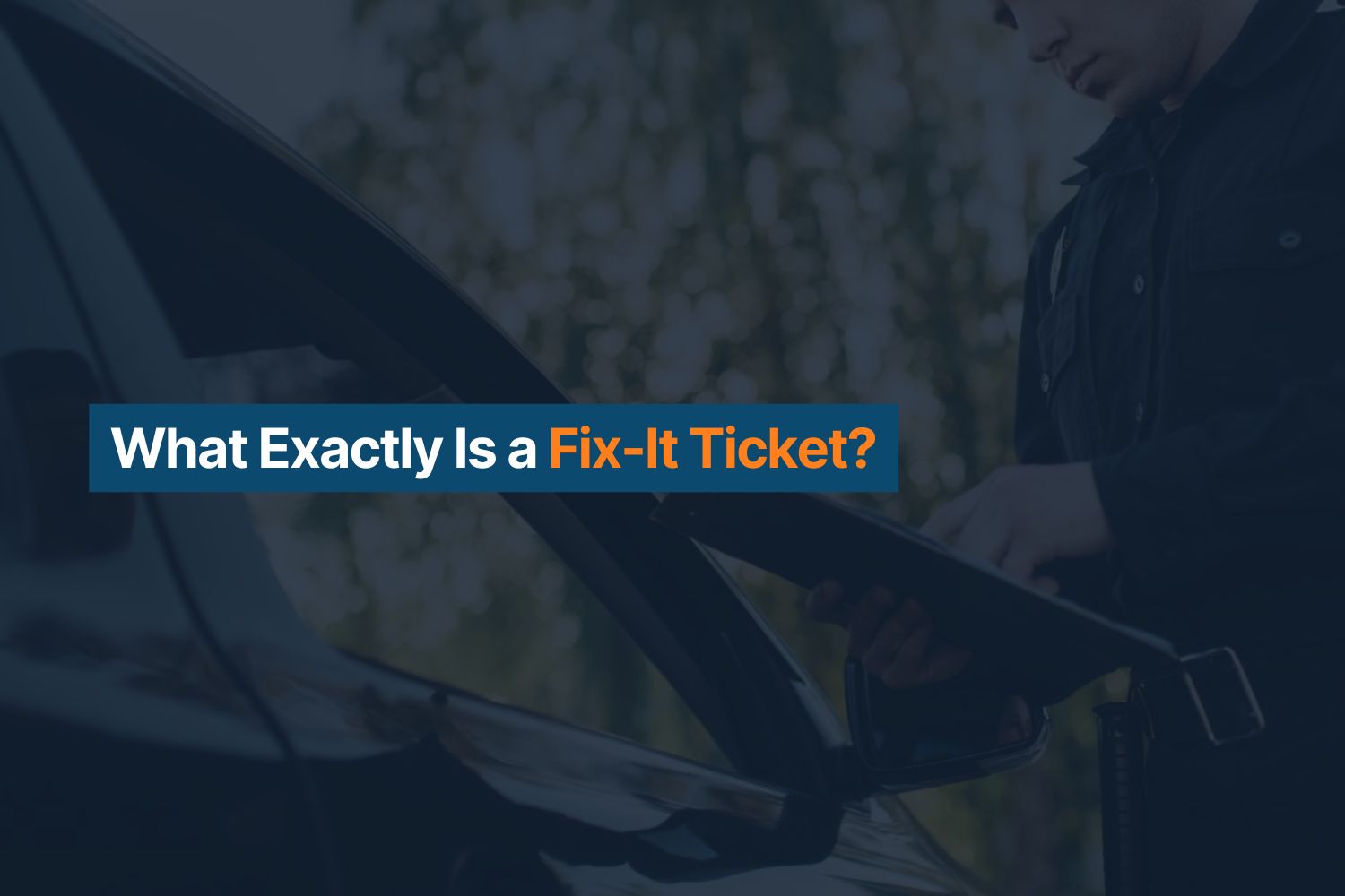 What Exactly Is a Fix-It Ticket? - In The Garage with CarParts.com