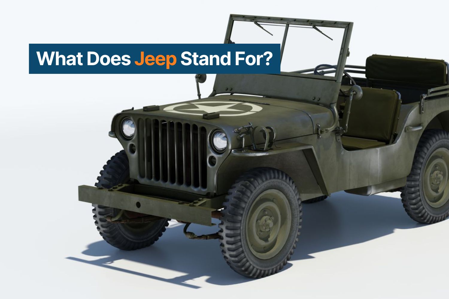 What Does Jeep Stand For? - In The Garage with CarParts.com