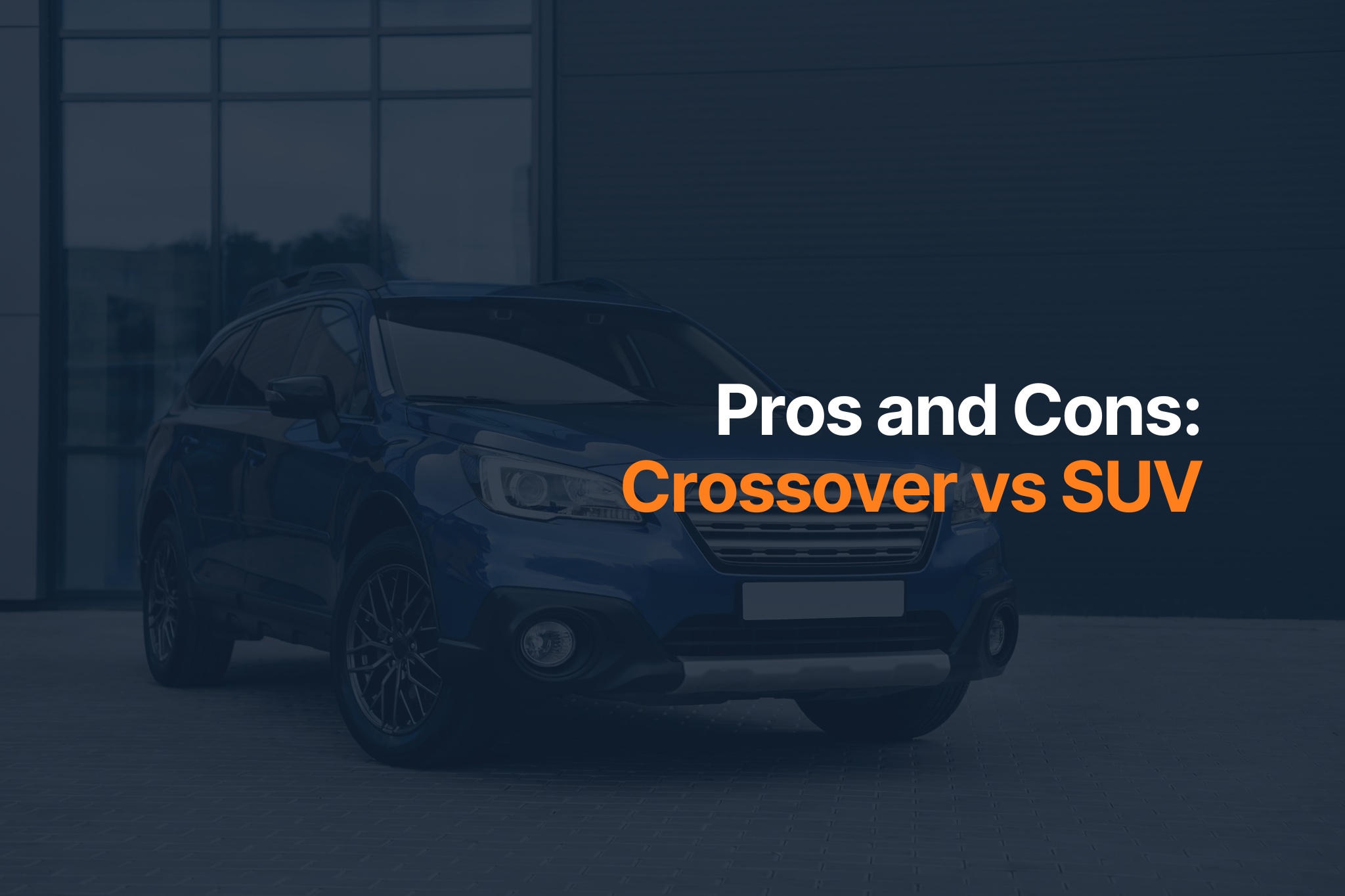 Crossover vs. SUV: Pros and Cons Explained - In The Garage with ...