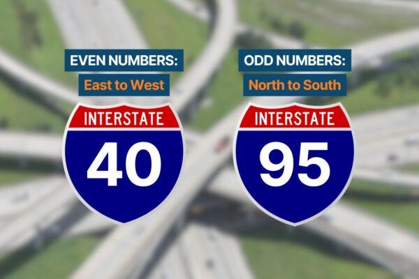 What Do the Numbers on Interstate Road Signs Mean? - In The Garage with ...
