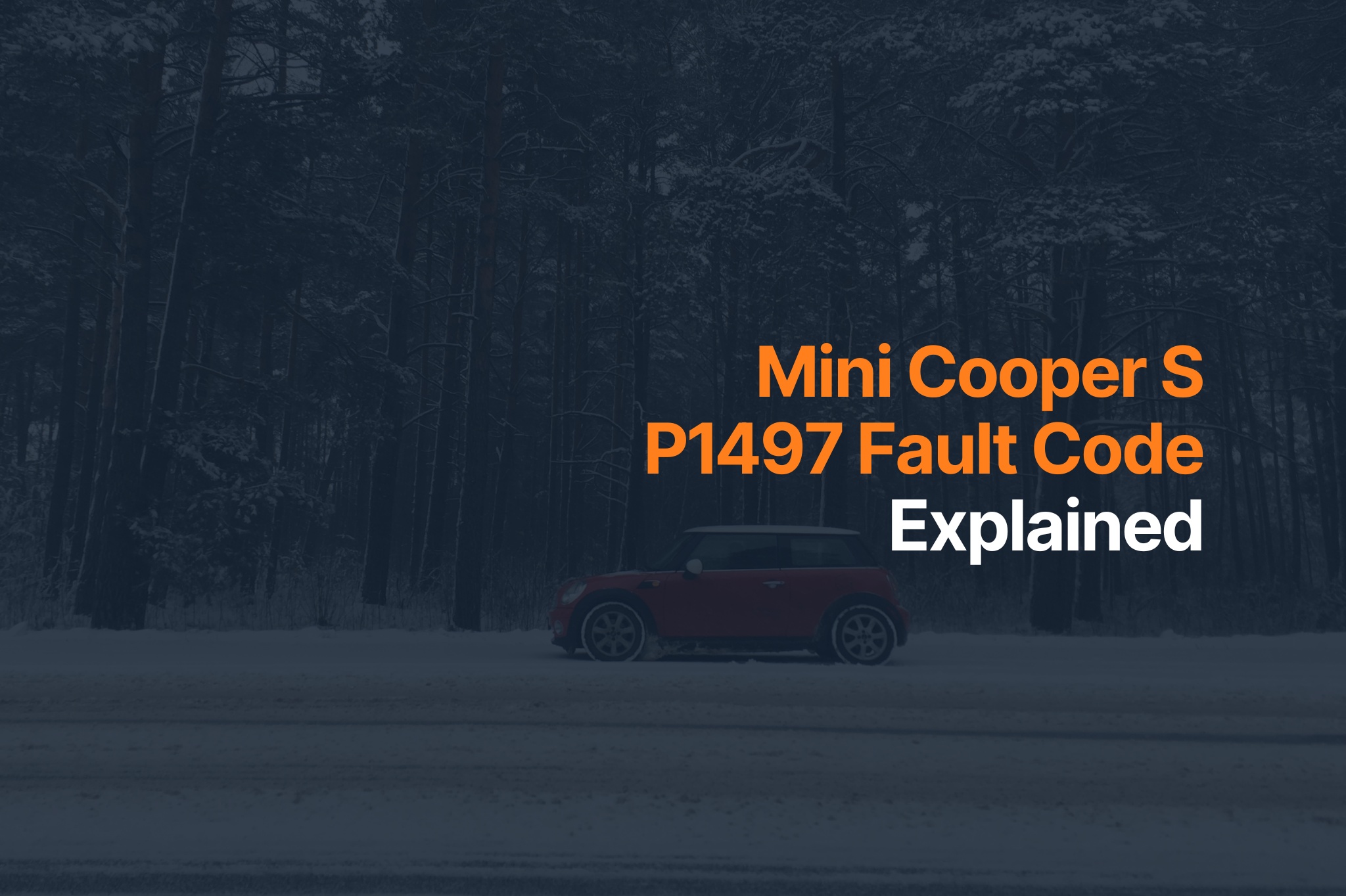 Mini Cooper S P1497 Fault Code Explained - In The Garage with CarParts.com