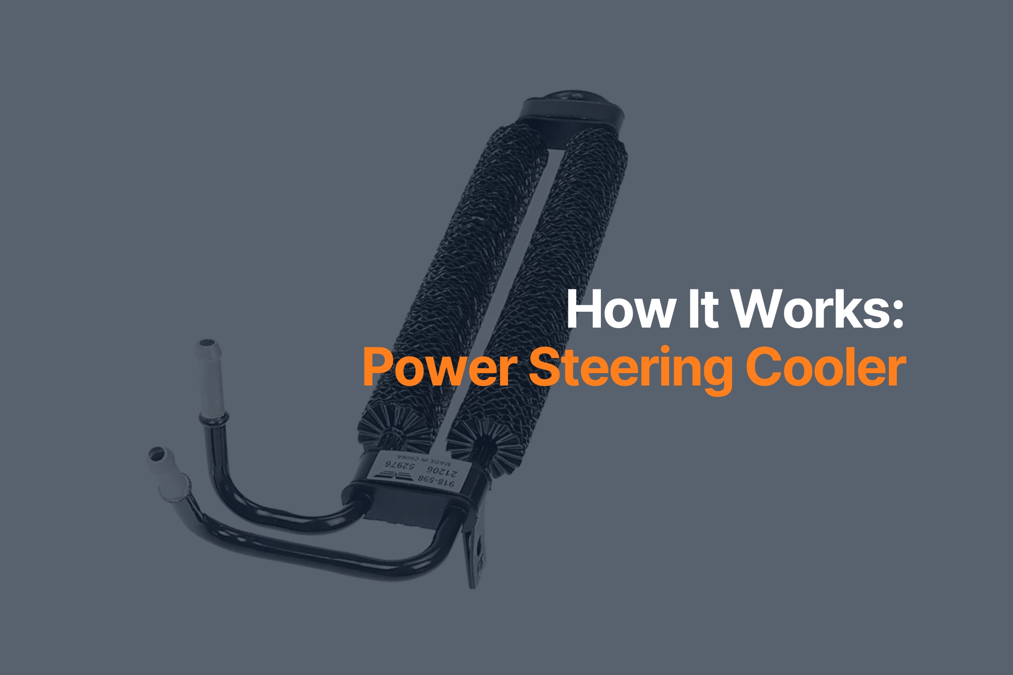 Power Steering Cooler: What It Is, How It Works, and More - In The ...