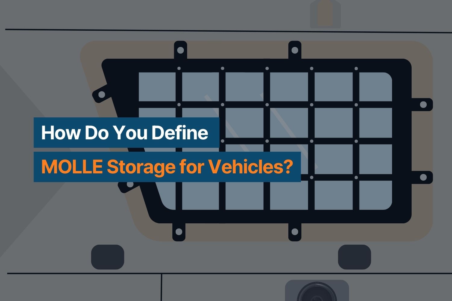 How Do You Define MOLLE Storage for Vehicles? - In The Garage with ...